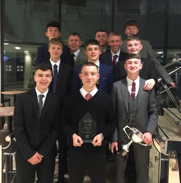 Under 16 Boys Win LCCC Junior Sports Team of the Year 2019 - Glenavy GAC